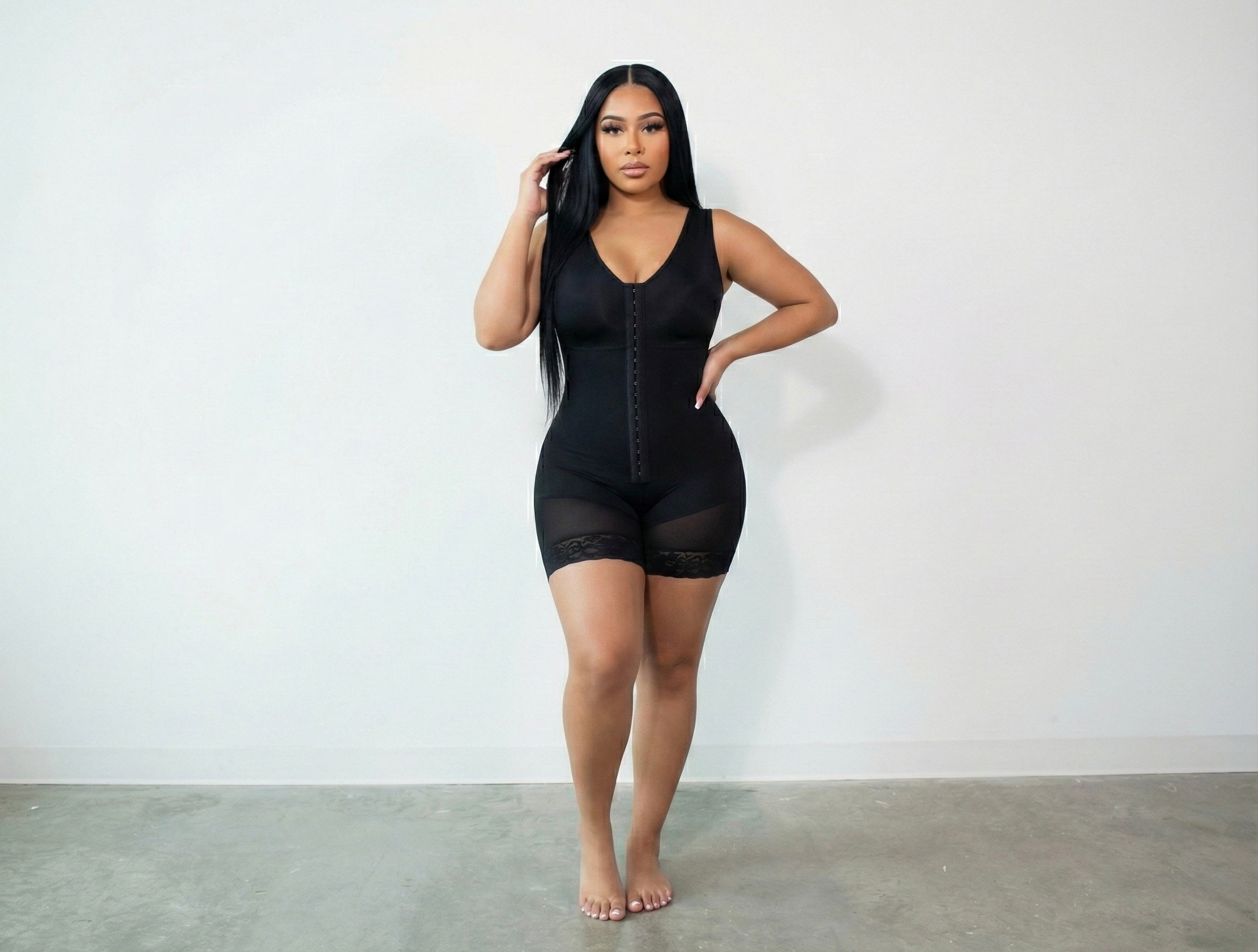 Thigh Length Stage 2 Faja – Snatched by Krunch